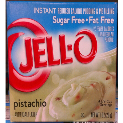 Carbs in Jell-O Sugar Free Pistachio Instant Pudding & Pie Filling ...