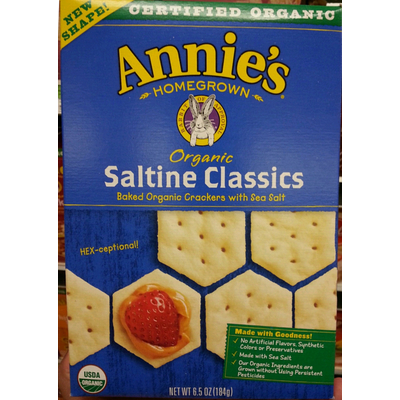 Top 50 most popular: saltine