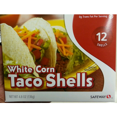 Top 50 most popular: taco shell