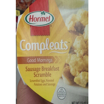 Carbs in Hormel Compleats Good Mornings, sausage Breakfast Scramble ...