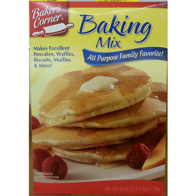 Top 50 most popular: baking mix