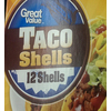 Calories in Taco Shells from Great Value
