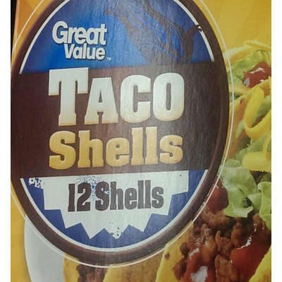 Top 50 most popular: taco shell