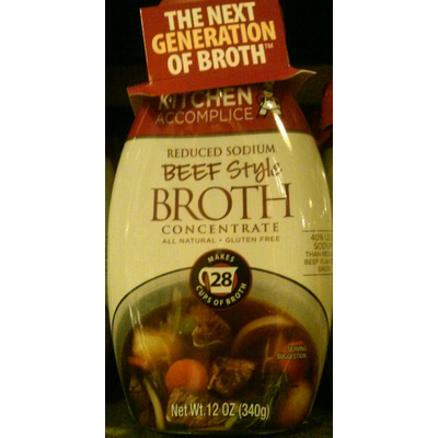 Calories in Beef Broth, Organic from 365 Everyday Value