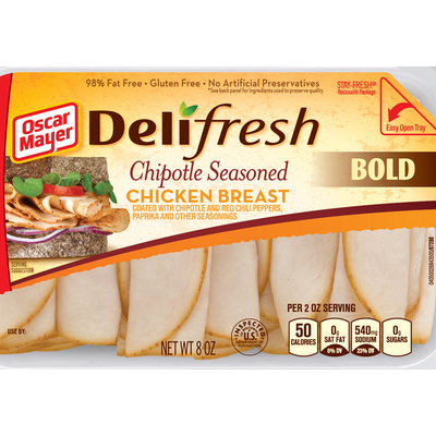 Top 50 most popular: deli chicken