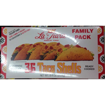 Top 50 most popular: taco shell