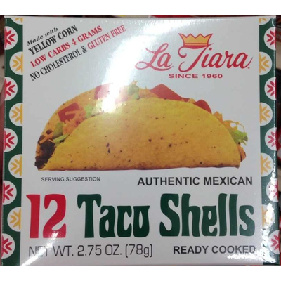 Top 50 most popular: taco shell