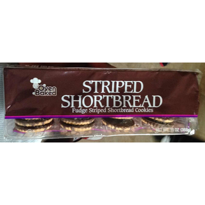 Carbs in Oven Baked Striped Shortbread Fudge Striped Shortbread Cookies ...