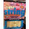 Calories in Light String Cheese from Trader Joe's