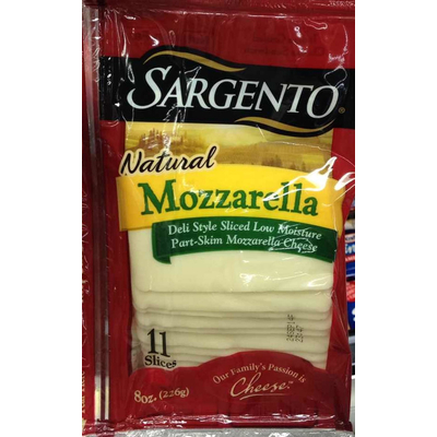 Calories in Low-Moisture Part-Skim Mozzarella Cheese from WinCo Foods