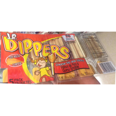 Carbs in J.R. Dippers Cheese Dip and Sticks | Carb Manager