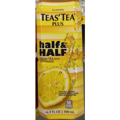 Carbs in Teas' Tea Half & Half Green Tea with Lemonade | Carb Manager