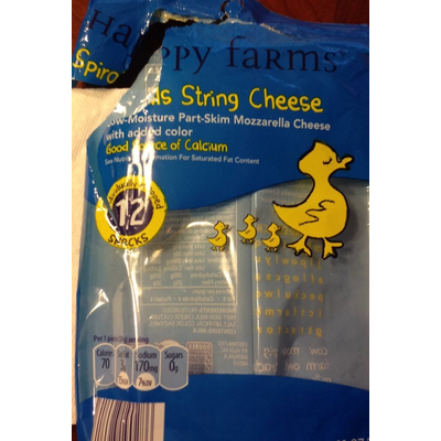 Top 50 most popular: string cheese