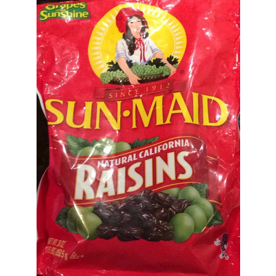 Top 50 most popular: raisin