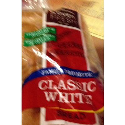 Top 50 most popular: white bread