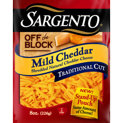 Carbs in Sargento Mild Cheddar Cheese | Carb Manager