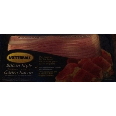 Top 50 most popular: turkey bacon