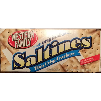 Top 50 most popular: saltine