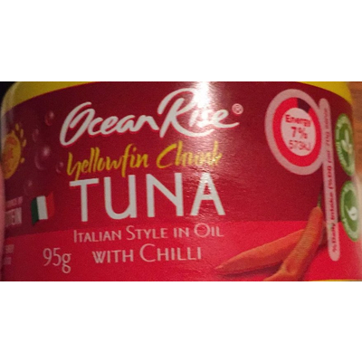 Carbs in Ocean Rise Yellowfin Chunk Tuna | Carb Manager