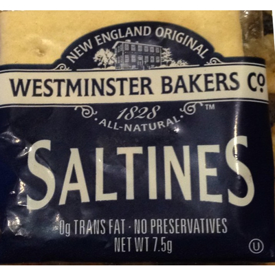 Top 50 most popular: saltine