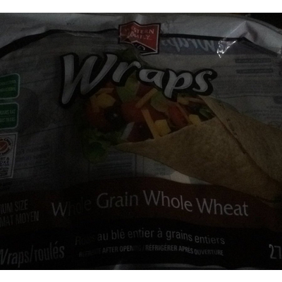 Carbs in Western Family Whole Grain Whole Wheat Wraps | Carb Manager