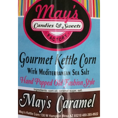 Top 50 most popular: kettle corn