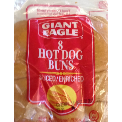 Top 50 most popular: hot dog bun