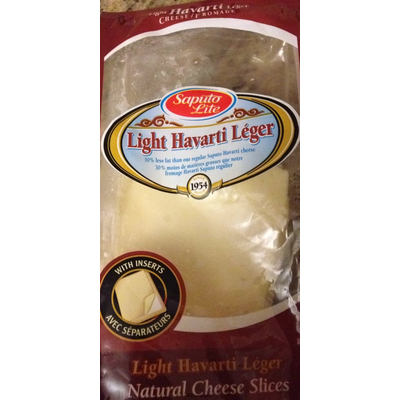 Calories in Havarti Cheese Slices from Arla