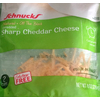 Calories in Shredded Sharp Cheddar Cheese from Schnucks