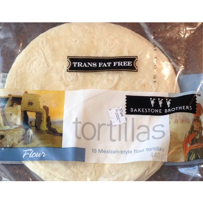 Carbs in Bakestone Brothers Flour Tortillas, Mexican-Style | Carb Manager