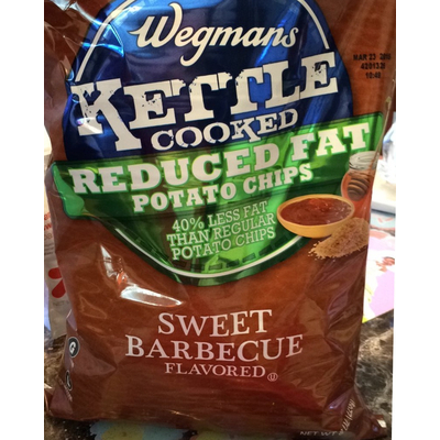 Carbs in Wegmans Kettle Cooked Potato Chips, Sweet Barbecue, Reduced ...