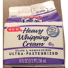 Calories in Heavy Whipping Cream from H-E-B
