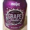 Calories in Grape Soda from Meijer