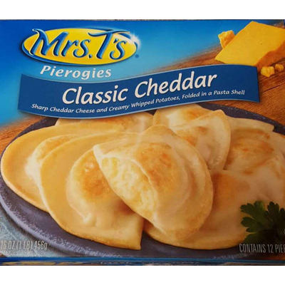 Top 50 most popular: pierogies