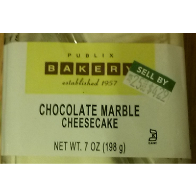 Carbs in Publix Bakery Chocolate Marble Cheesecake | Carb Manager