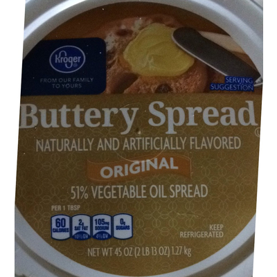 Top 50 most popular: butter spread