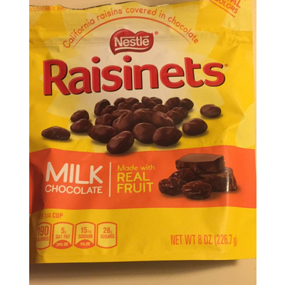 Top 50 most popular: raisin