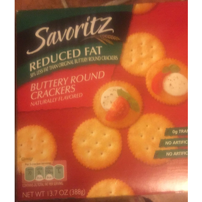 Calories in Buttery Rounds, Classic Crackers from J. Higgs