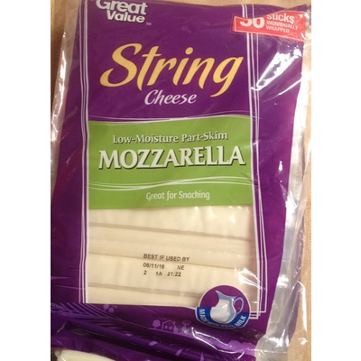 Calories in String Cheese - 1 Stick from Nutritionix