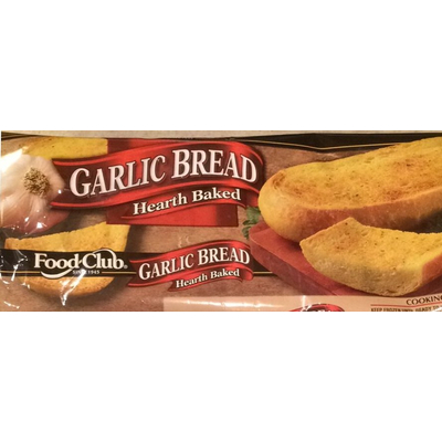 Top 50 most popular: garlic bread