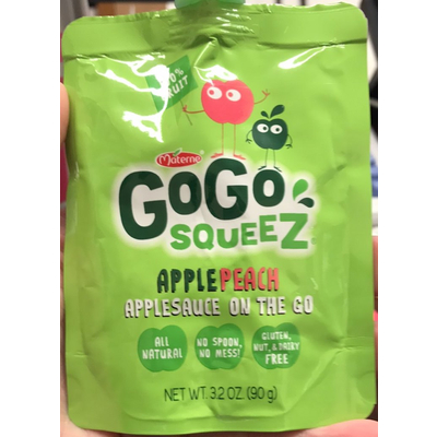 Carbs in Materne GoGo Squeez, Apple Peach | Carb Manager