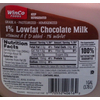 Calories in 1% Lowfat Chocolate Milk from WinCo Foods