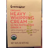 Calories in Heavy Whipping Cream, Organic from Publix Green Wise