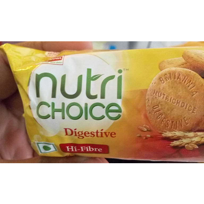 Carbs in Britannia Nutri Choice Digestive Hi Fibre Crackers | Carb Manager