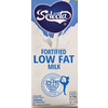 Calories in Fortified Low Fat Milk from Selecta
