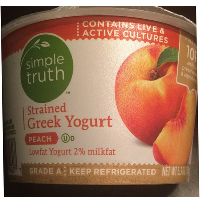 Top 50 most popular: peach greek yogurt