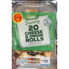 Calories in 20 Cheese & Onion Rolls from ASDA