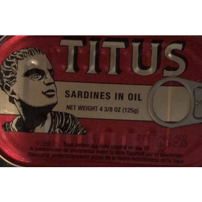 Carbs in Titus Sardines in Oil | Carb Manager