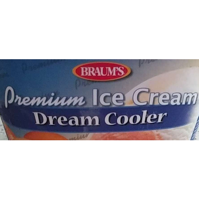 Carbs in Braum's Grocery Premium Ice Cream Dream Cooler | Carb Manager
