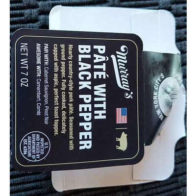 Carbs in Murray's Pate with Black Pepper | Carb Manager